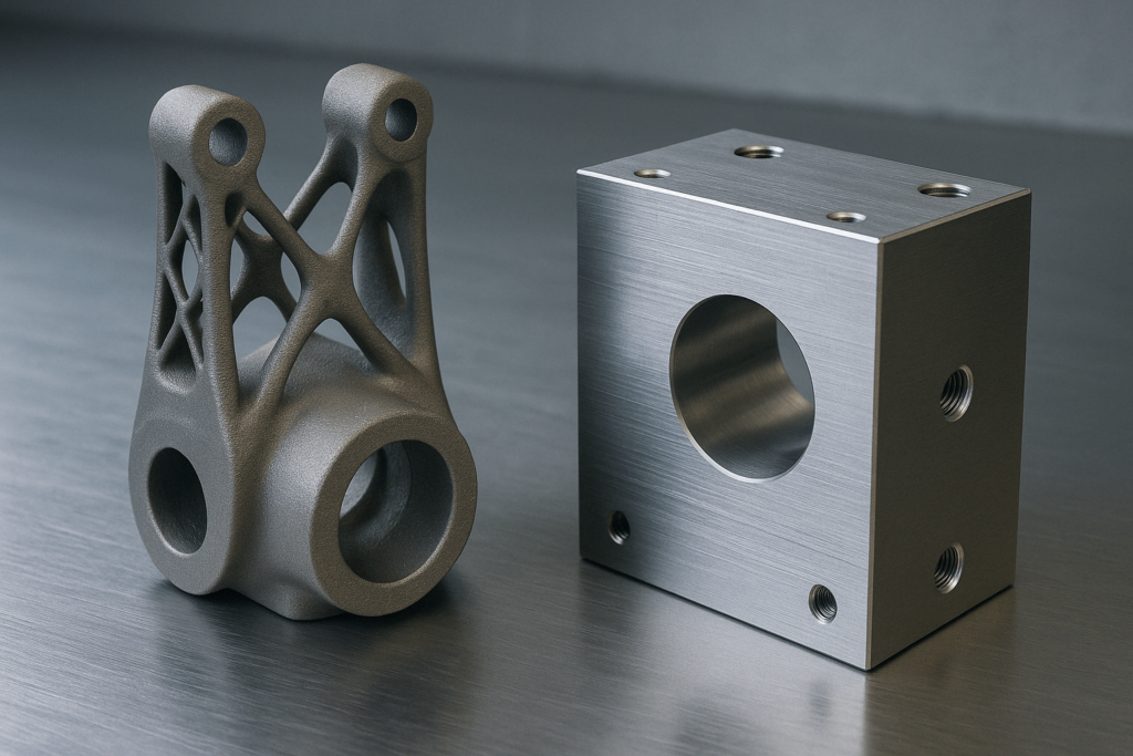 Additive vs. Subtractive Manufacturing