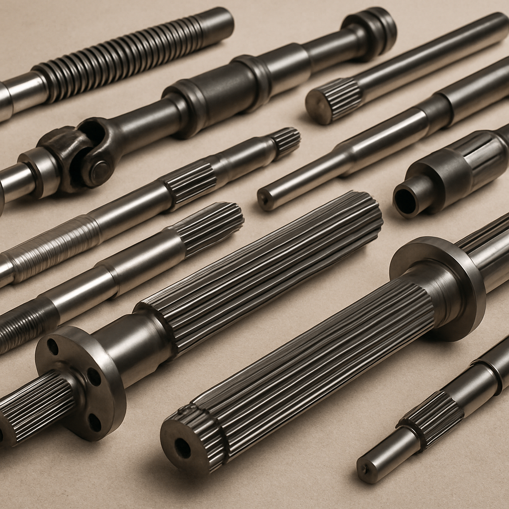 9 Transmission Shaft Types for Industrial Use