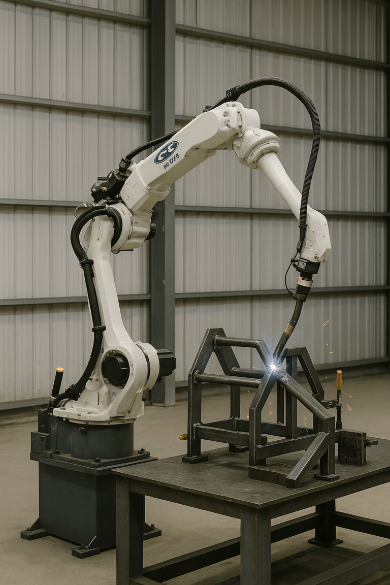 OTC FD-V6 Welding Robot for High-Volume Fabrication