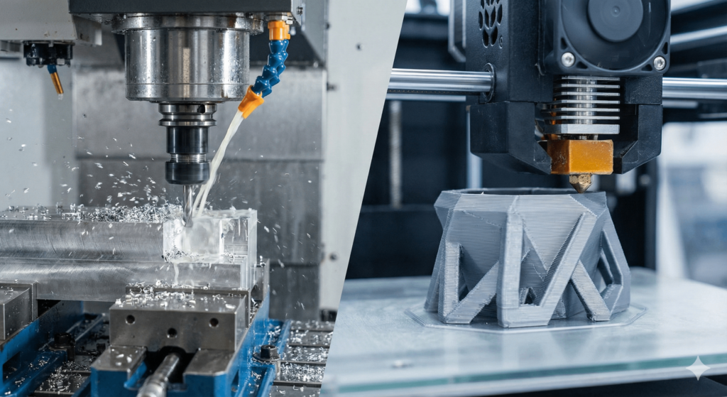 CNC vs 3D Printing: The Cost Truth